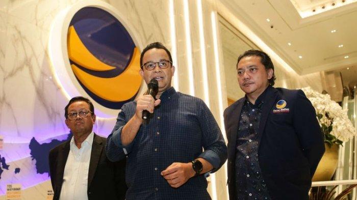 Kata Nasdem soal Cawapres Pendamping Anies Baswedan yang Tak Kunjung Diumumkan - Tribunjogja.com