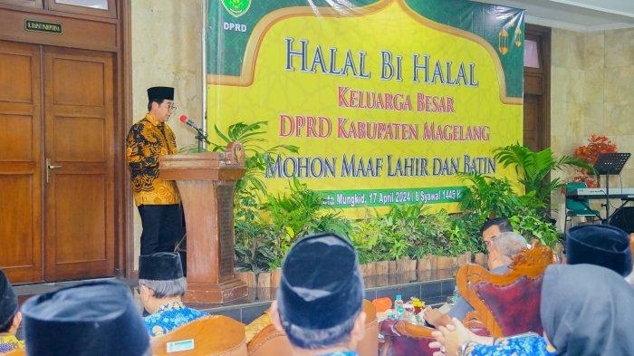 Halal Bihalal DPRD Kabupaten Magelang, Pj Bupati Sampaikan Pesan Ini - Tribunjogja.com