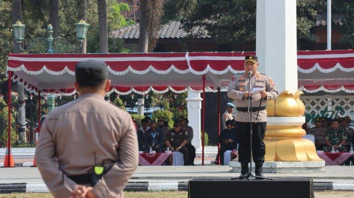 Polres Bantul Laksanakan Apel Gelar Pasukan Ops Mantap Brata Progo 2023 ...