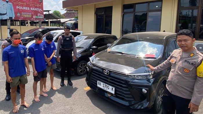 Polisi Ringkus Tiga Pelaku Pencurian Mobil di Piyungan Bantul, Ini Modus yang Digunakan ...