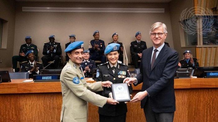 Fakta Briptu Renita Rismayanti Dapat Penghargaan Polwan Terbaik 2023 dari PBB, Sekjen Apresiasi ...