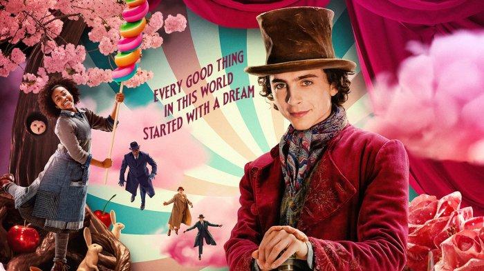 Lirik Lagu dan Terjemahan For a Moment Timothee Chalamet x Calah Lane OST Wonka - Tribunjogja.com