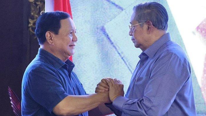 Presiden Prabowo Temui SBY di Cikeas Bahas Tentang Lembaga Investasi - Tribunjogja.com