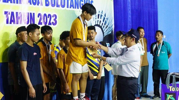 Kapanewon Ngemplak Sabet Medali Emas Bulutangkis Porkab Sleman 2023 - Tribunjogja.com