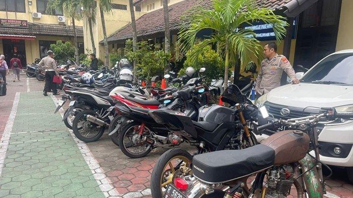 Ops Keselamatan Progo 2023, Satlantas Polresta Yogyakarta Amankan Puluhan Motor Berknalpot Brong ...
