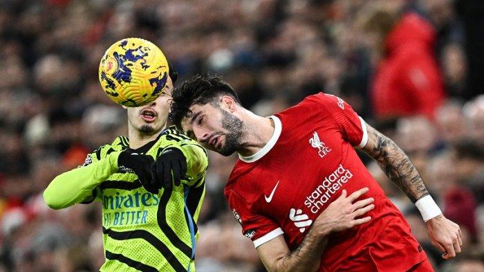 Prediksi Line-up Arsenal vs Liverpool: Odegaard, Rice, Havertz, Saka ...