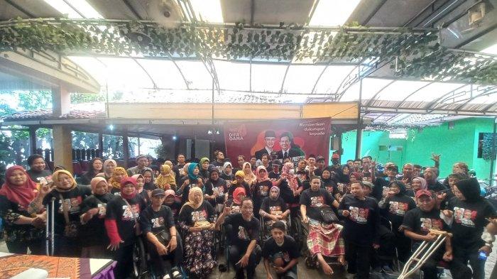 Ratusan Penyandang Disabilitas di Purworejo Deklarasi Dukung Paslon Ganjar-Mahfud - Tribunjogja.com