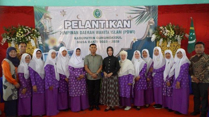 Resmi Dilantik, Ini Pengurus DPD Wanita Islam Gunungkidul Periode 2023-2028 - Tribunjogja.com