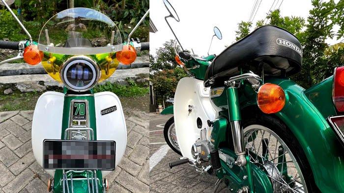 Retorasi HONDA C70 Alias Pitung, Seger Seolah Baru Keluar dari Pabrik - Tribunjogja.com