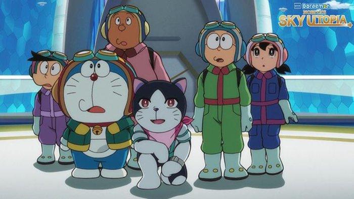 SINOPSIS Film Doraemon: Nobita's Sky Utopia, Tiga Orang Bijak Hendak ...