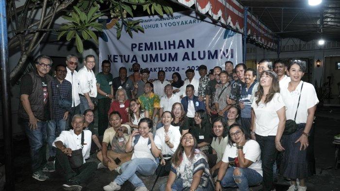 SMP PL 1 Yogya Gelar Pemilu Alumni - Tribunjogja.com
