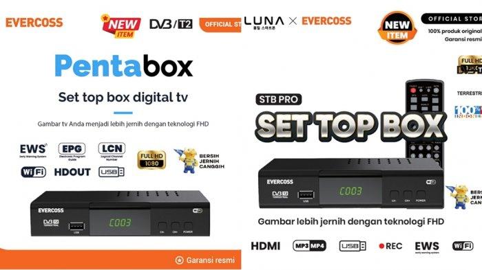 Daftar Harga Set Top Box (STB) untuk Nonton TV Digital, Produk Ori ...