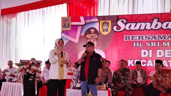 Sambang Warga di Desa Sengon Klaten, Bupati Sri Mulyani Resmikan Bumi Perkemahan Lindhu Gedhe ...