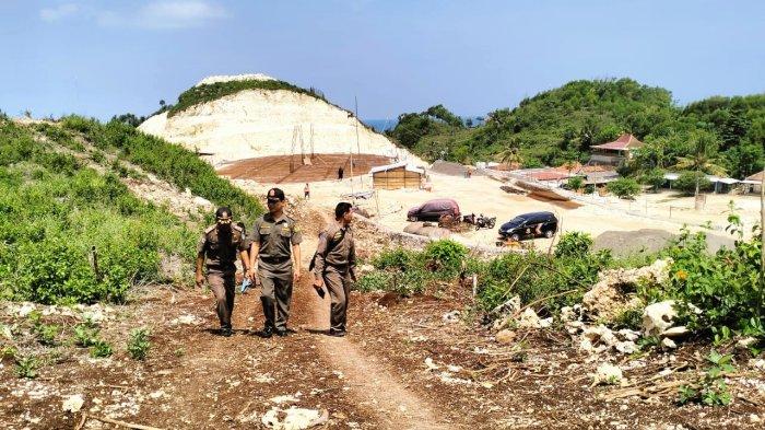 Satpol PP Gunungkidul Cek Perizinan Proyek Wisata Drini Park di Tanjungsari - Tribunjogja.com
