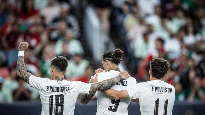 Meksiko 0-4 Uruguay: Darwin Nunez Cetak Hat-trick di Copa America 2024 - Tribunjogja.com