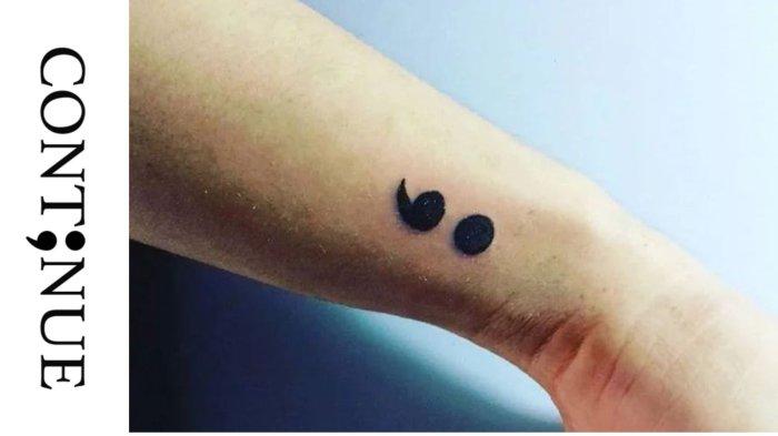 Makna Semicolon yang Populer di Medsos, Titik Koma Simbol Gerakan ...