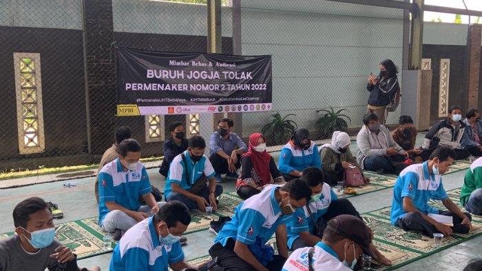 Serikat Buruh di Yogyakarta Ancam Ambil JHT Bersamaan Jika Menaker Tak Cabut Permenaker 2/2022 ...