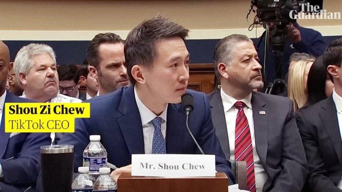 Shou Zi Chew CEO TikTok Sebut Anaknya Tidak Pernah Main TikTok, Begini ...