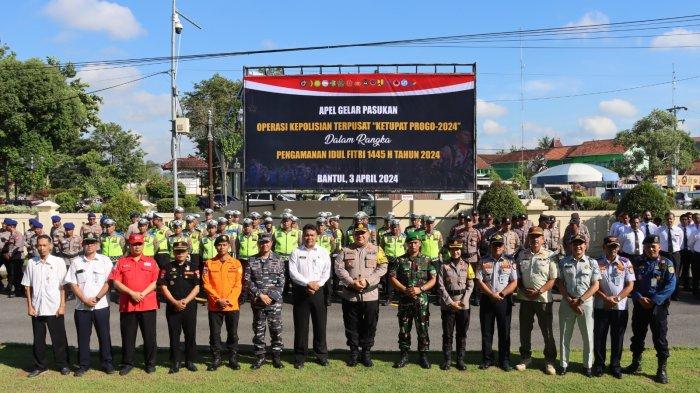 Siap Amankan Momen Idulfitri, Polres Bantul Gelar Operasi Ketupat Progo 2024 - Tribunjogja.com