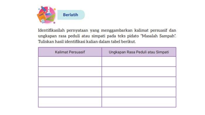 PENJABARAN Bahasa Indonesia Kelas 8 SMP Halaman 182 Kurikulum Merdeka ...
