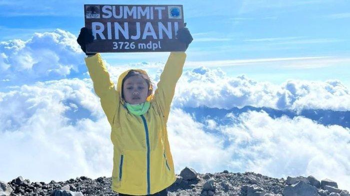 Sosok Raihanun Rinjani Pratomo, Bocah 10 Tahun Bisa Taklukkan Gunung ...