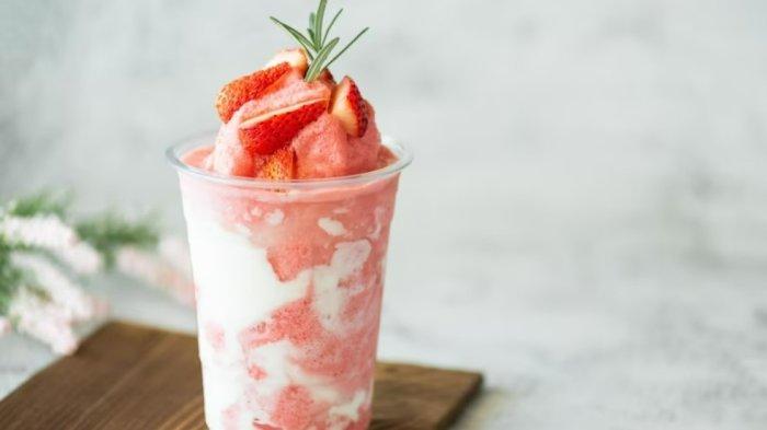 Resep Stroberi Yogurt Susu, Segar dan Kaya Vitamin untuk Melepas Dahaga ...