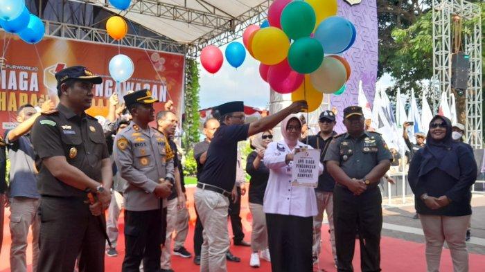 Sepekan Jelang Kampanye Pemilu 2024, Bawaslu Purworejo Gelar Apel Siaga Pengawasan - Tribunjogja.com