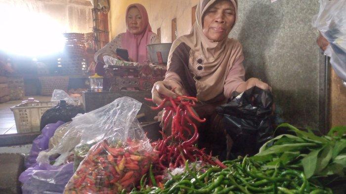 TPID DIY Pantau Bapok di Gunungkidul, Kenaikan Harga Cabai Paling Tinggi - Tribunjogja.com