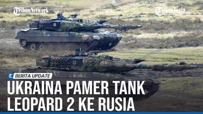 10 Tank Leopard Kiriman Denmark, Jerman dan Belanda Tiba di Ukraina ...
