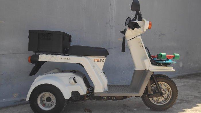 Honda Gyro X, Motor Roda Tiga Pengantar Barang yang Stabil saat ...