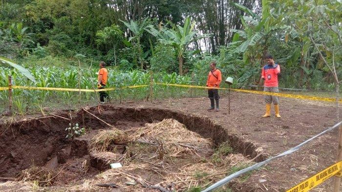 Tanah Ambles di Ponjong Gunungkidul Disebut Bagian dari Fenomena ...