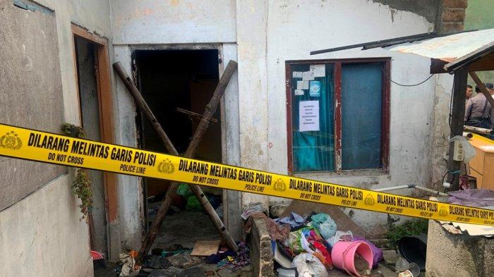 Rumah yang Terbakar di Jakal Km 4,5 Sleman Dipalang Bambu, Warga Dilarang Melintas - Tribunjogja.com