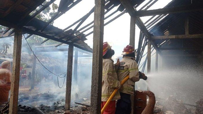 Tempat Produksi Gerabah di Bantul Terbakar, Kerugian Capai Rp50 Juta - Tribunjogja.com