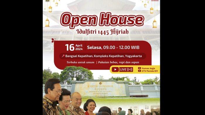 Teruntuk Warga DIY, Ada Undangan Open House di Kepatihan Lho ...