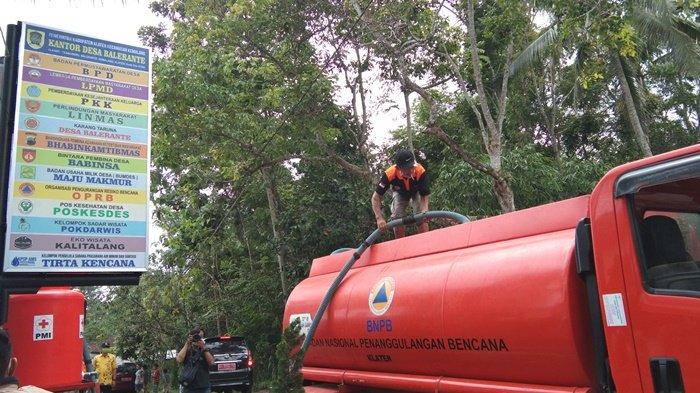 4 Desa di Lereng Merapi Klaten Mulai Alami Krisis Air Bersih, BPBD Klaten Salurkan 14 Tangki Air ...