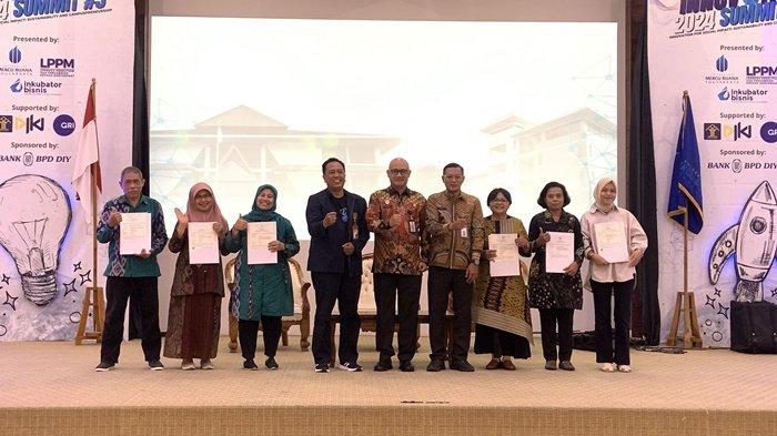 UMBY Terima Enam Sertifikat Perlindungan Kekayaan Intelektual Paten dari Kemenkumham DIY ...