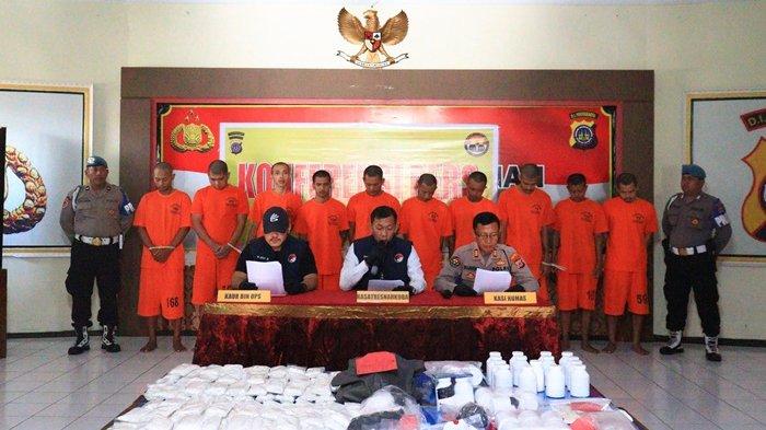 Polresta Yogyakarta Bongkar 10 Kasus Peredaran Narkoba Selama Periode Maret-April 2025 ...