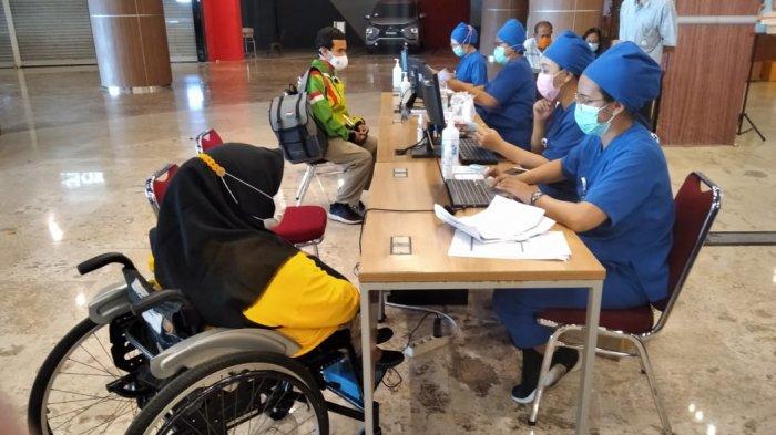 Kontingen NPC DIY Ikut Vaksinasi Covid-19 - Tribunjogja.com