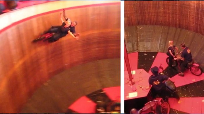 Tak Cuma di Indonesia, di Inggris Pun Ada! Begini Atraksi Bule di 'Tong ...