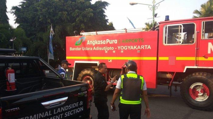 Bandara Adisutjipto Gelar Kegiatan Latihan Penanggulangan Keadaan Darurat - Tribunjogja.com