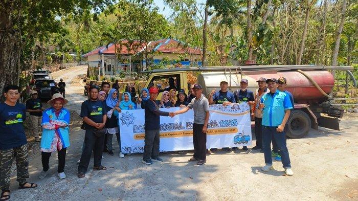 Warga Kapanewon Panggang dan Purwosari Gunungkidul Dapat Bantuan 250 Ribu Liter Air Bersih ...