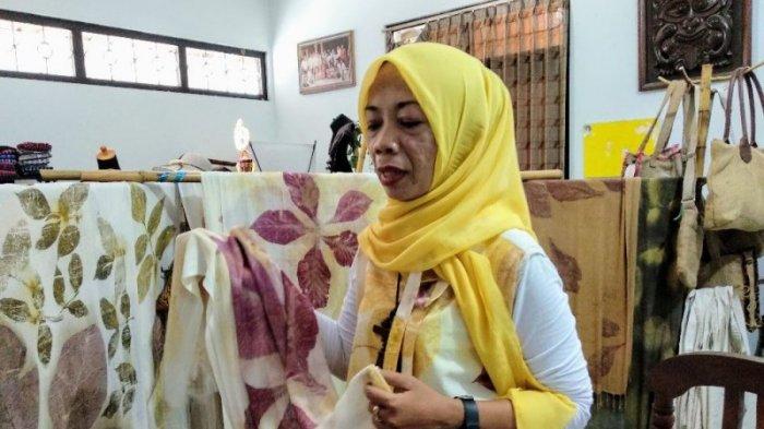 Batik Ecoprint Karya Eri Tembus Pasar Australia - Tribunjogja.com