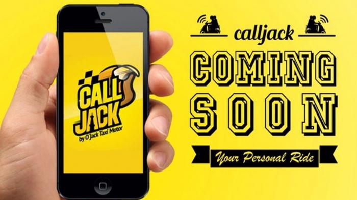 CallJack, Layanan Digital O'Jack Taxi Motor dari Yogya - Tribunjogja.com
