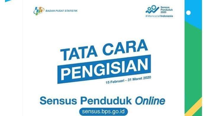 Pendaftaran Terakhir Sensus Penduduk 2020, Login di Website Sensus.bps ...