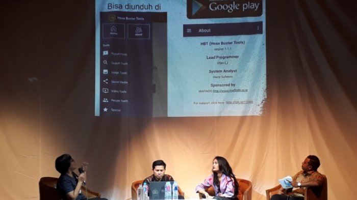 Hoax Buster Tool, Aplikasi Ampuh Perangi Hoaks - Tribunjogja.com