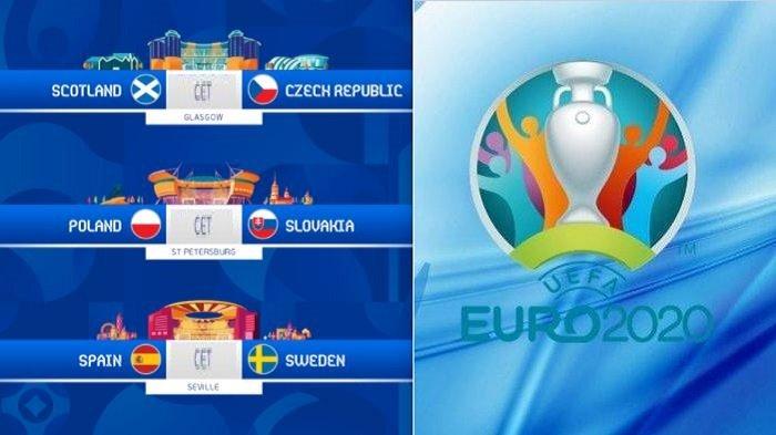 Channel TV Siaran Langsung EURO Malam Hari Ini 14-15 Juni Tayang Live ...