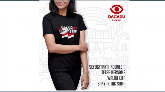 17 Agustus, Dagadu Djokdja Usung Tema : Seyogyanya Indonesia - Tribunjogja.com