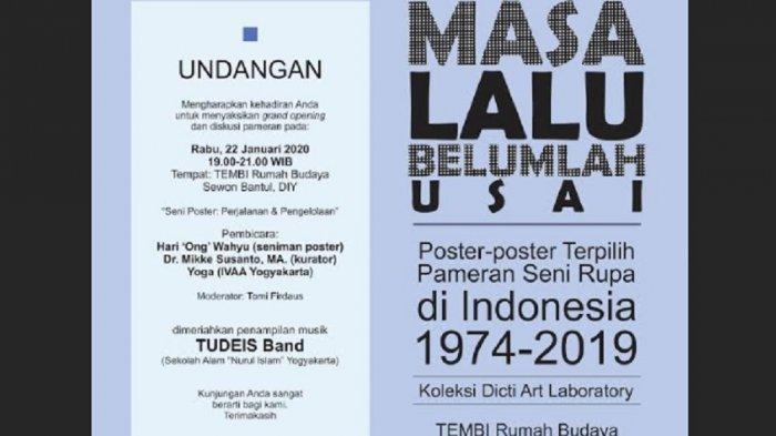 Dicti Art Laboratory Gelar Pameran Poster Pameran Seni Rupa 1974-2019 ...