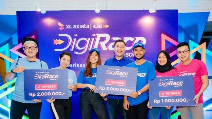 Uji Kualitas Fiberisasi di Jawa Tengah, XL Axiata Gelar Digi Race Competition 2019 - Tribunjogja.com
