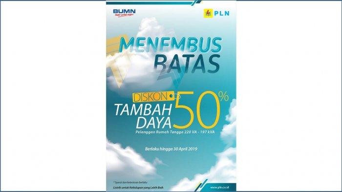 PLN Berikan Diskon Tambah Daya hingga 100 Persen, Berikut Syarat dan Ketentuannya - Tribunjogja.com